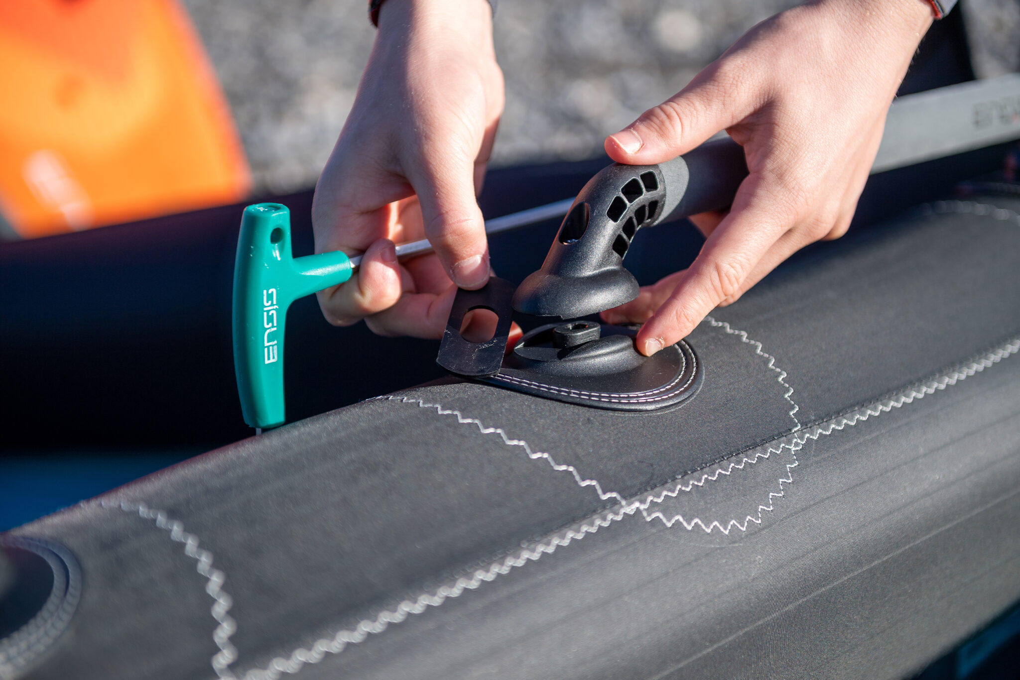 Development SCORE rigid handles and Click Fix system - ENSIS