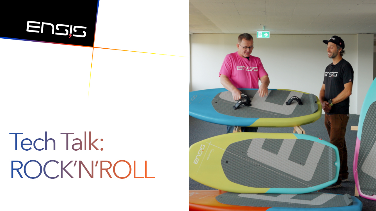 Tech Talk: ROCK'N'ROLL Wingfoil Board - ENSIS